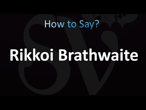 How to Pronounce Rikkoi Brathwaite (CORRECTLY!)