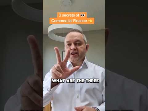 What are the three important factors  of Commercial Finance?