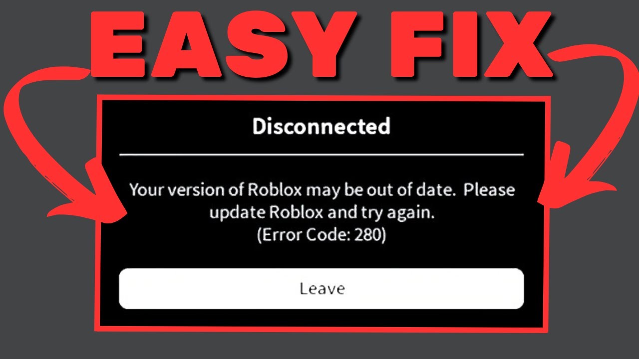 How to FIX Roblox Error Code 280 NOW! (EASY)