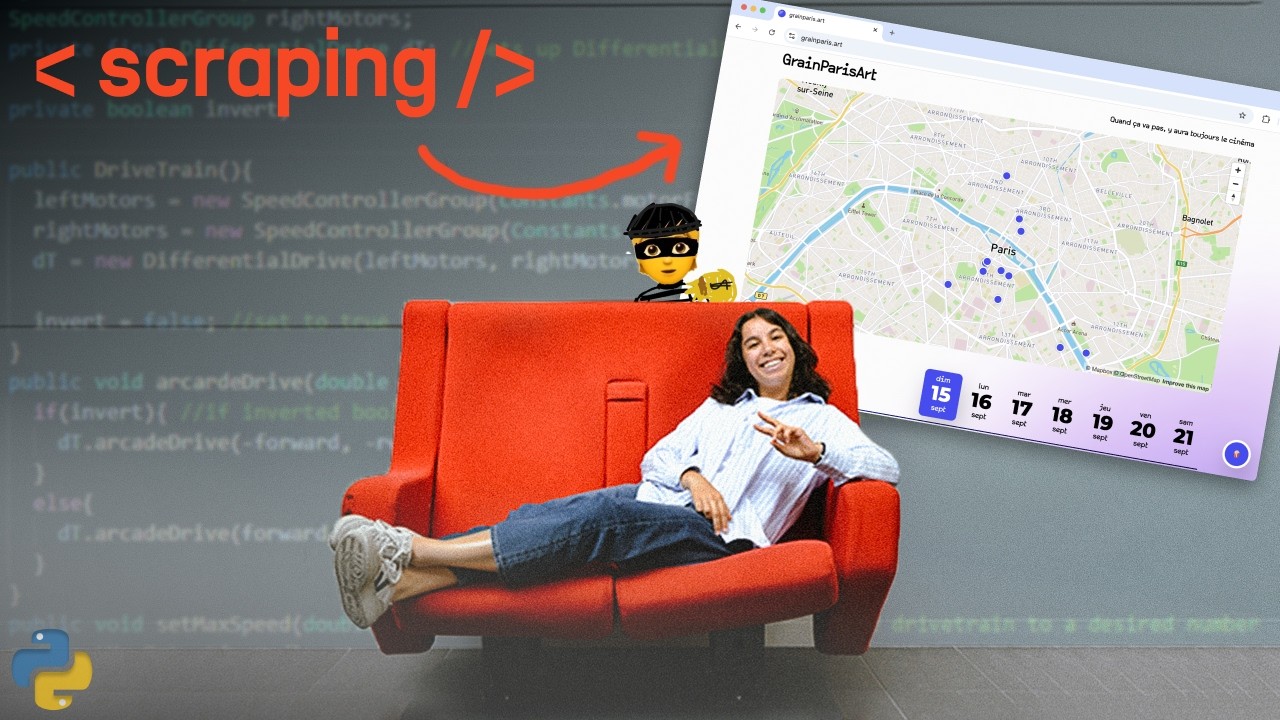 J'AI CODÉ UN SITE POUR LES CINÉS PARISIENS (Python, Scraping, Flask)