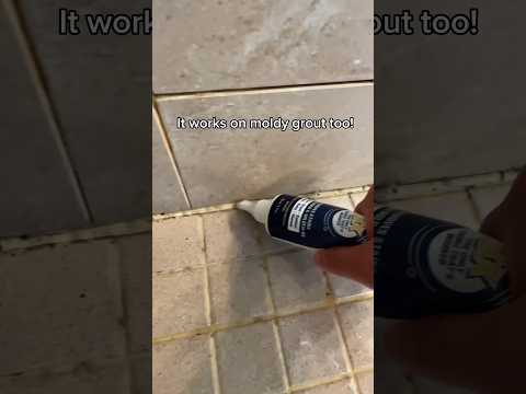 How To Clean: Moldy Shower Grout