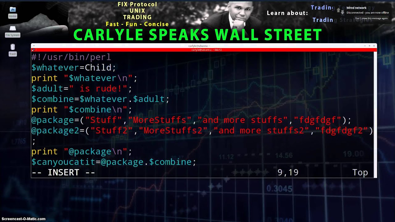 Perl tutorials: Variables, Array [Part 2]