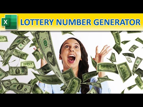 How To Make a Lottery Number Generator in Microsoft Excel | Excel Tutorial