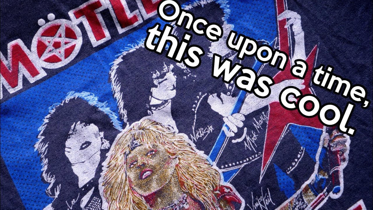 My 80s and 90s Metal Shirts!