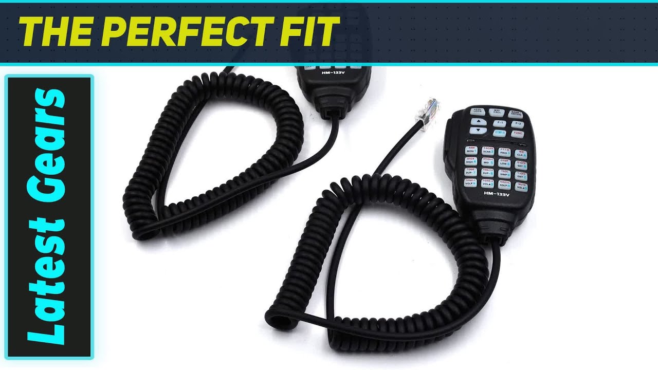 Best Speaker Mic for ICOM Radios? HM-133V Handheld Microphone Test