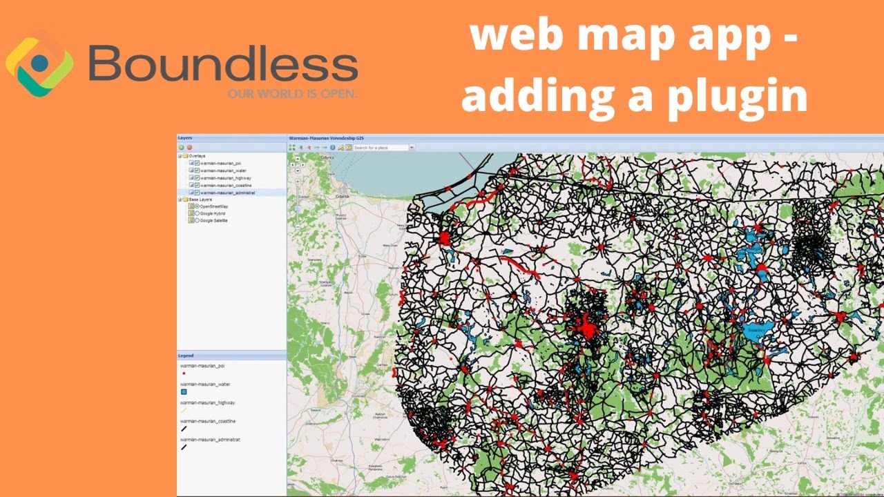 BoundlessGeo: web map application basics - adding a plugin
