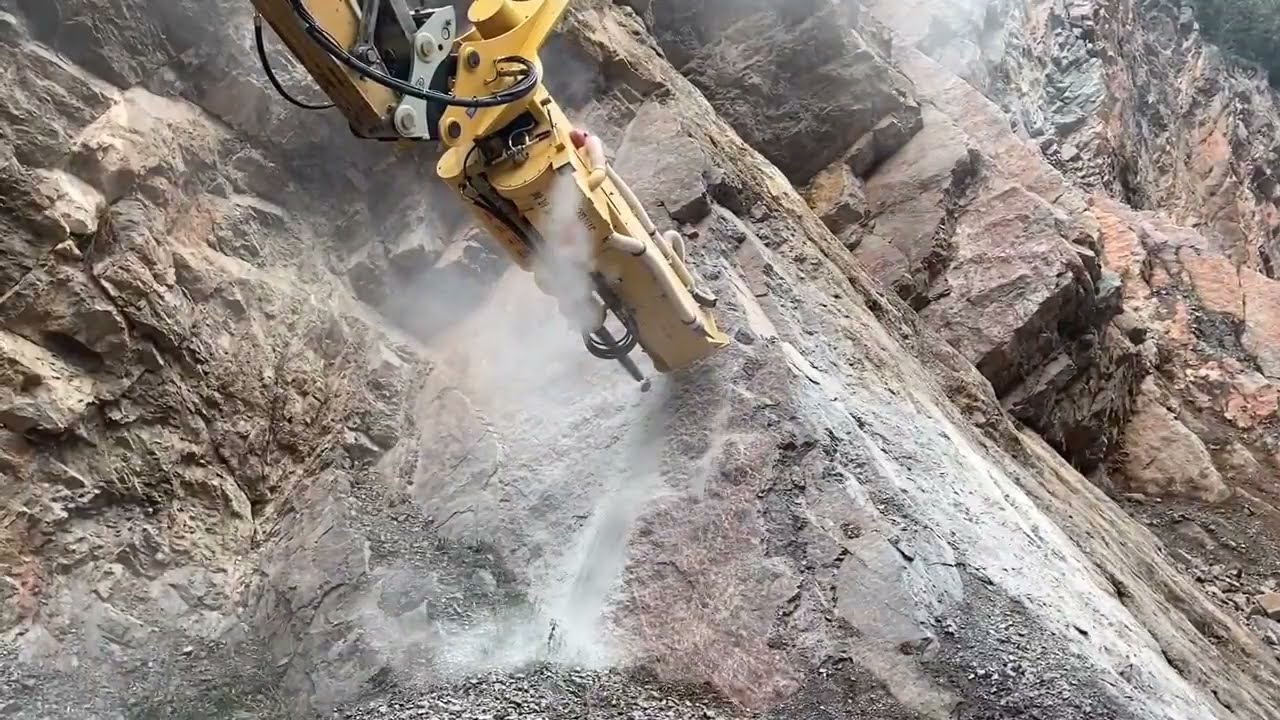 Rilon Integrated Hydraulic Rock Drill & Splitter