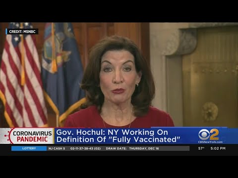 Gov. Hochul: NY Working On Definition Of 'Fully Vaccinated'