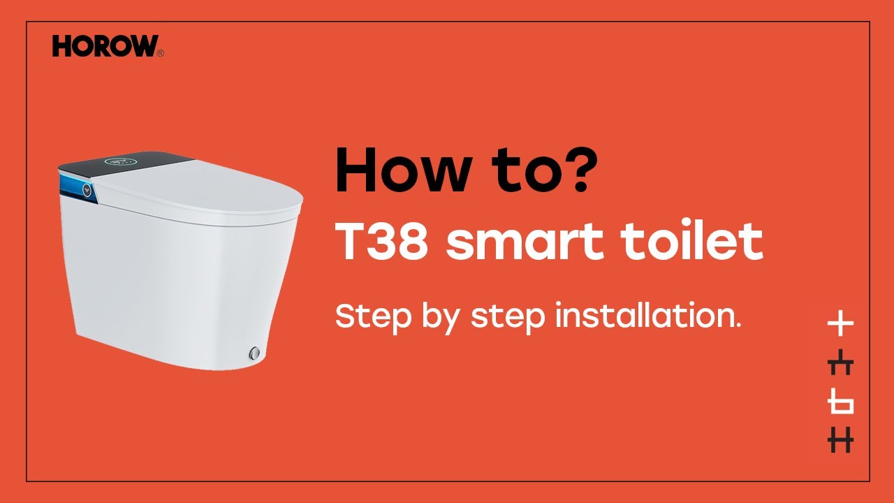 HOROW T38 Smart Bidet Toilet Installation Guide Series | Step-by-step