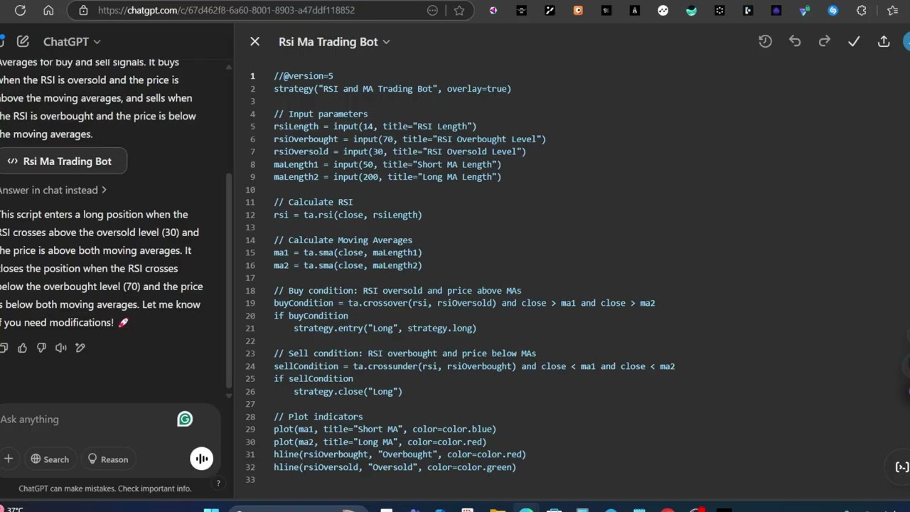 How to Code a Fully Automated Trading Bot Using ChatGPT