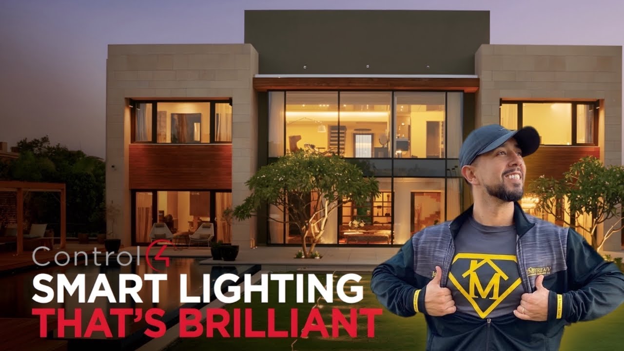 A Smart Home With Smart Lighting | Control4 Lighting Design