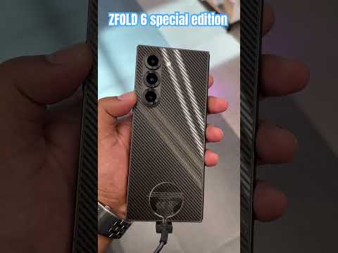 Z fold 6 special edition | first look z fold 6 #unboxing #galaxy