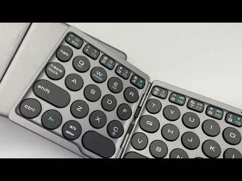 IMB 8700M Foldable Bluetooth Keyboard Rock&Rick Pocket Size #esuntec #keyboard #foldablekeyboard