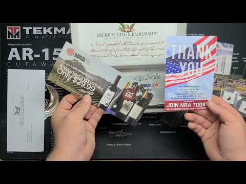 NRA Endowment Membership Unboxing | National Rifle Association