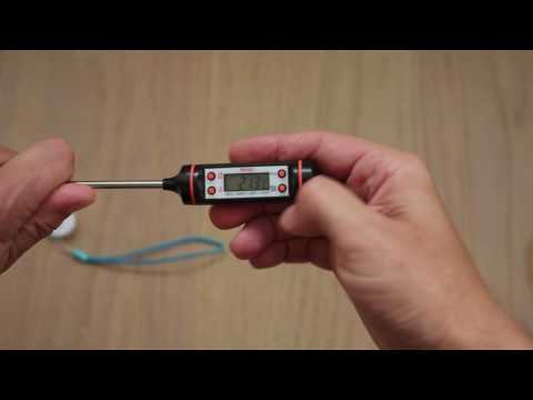 IPOW Digital LCD Thermometer for Cooking