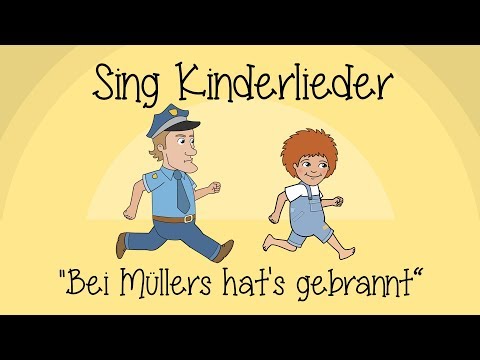Bei Müllers hat's gebrannt - Kinderlieder zum Mitsingen | Klatschreime | Sing Kinderlieder