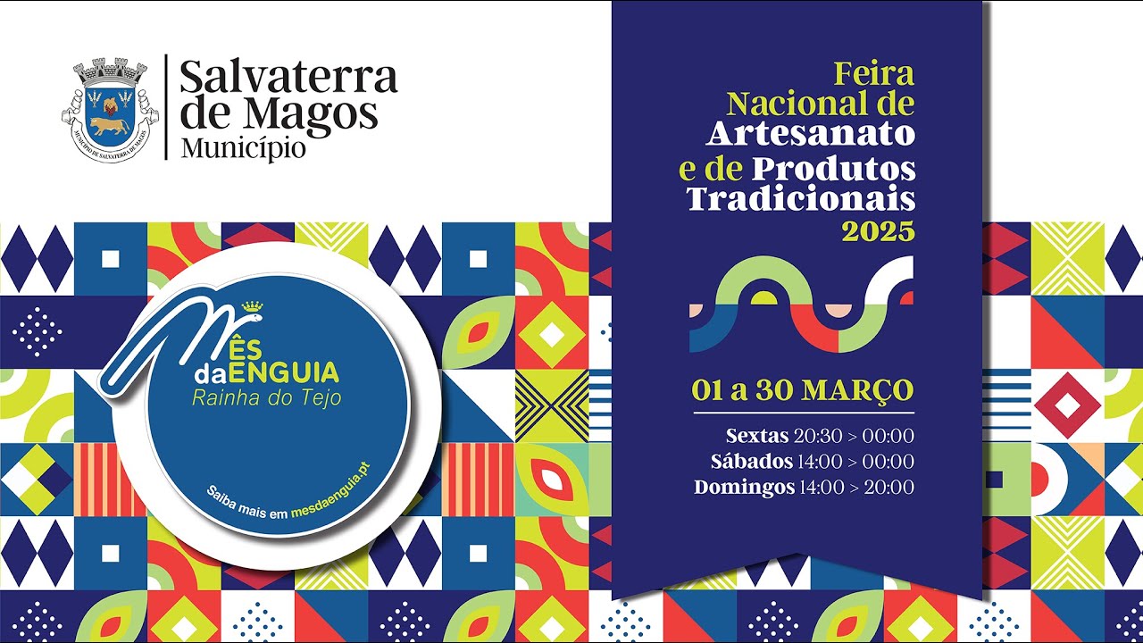 Feira Nacional de Artesanato e de Produtos Tradicionais - Mês da Enguia 2025
