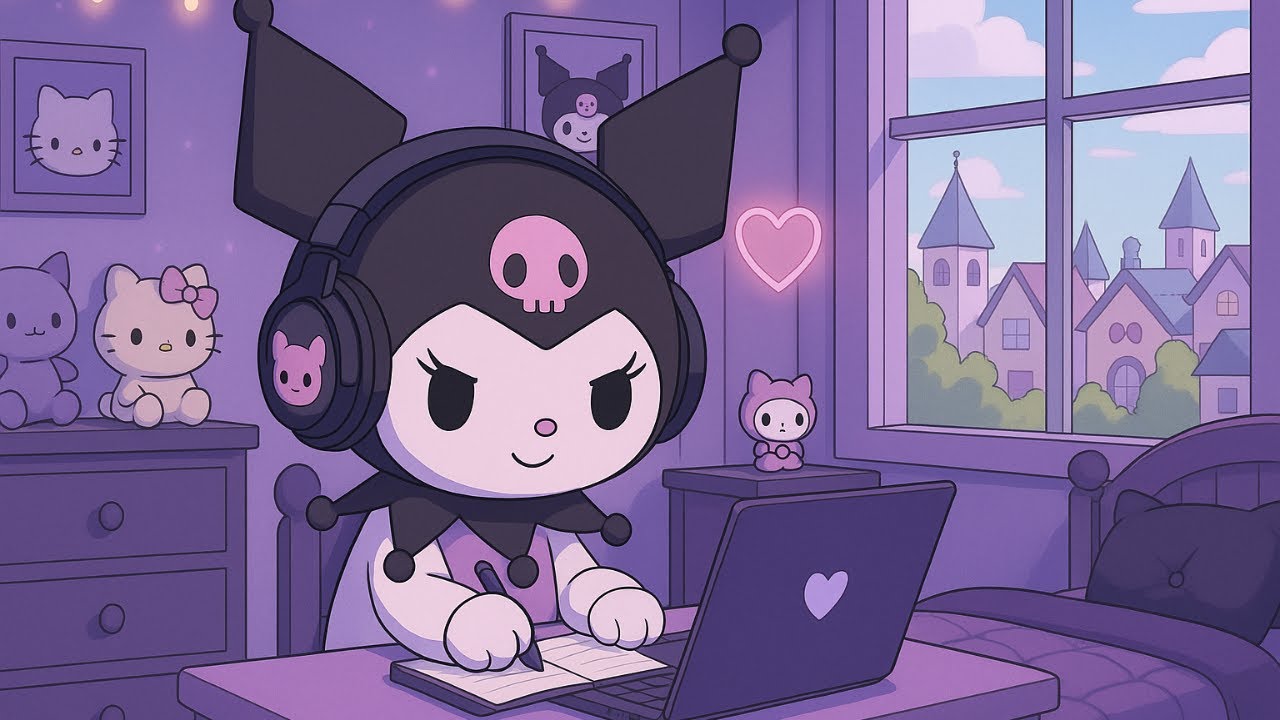 📖kuromi’s chill study hour [sanrio aesthetic music]