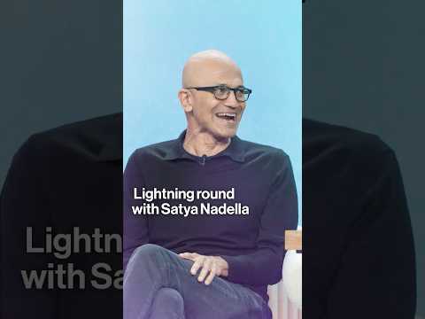 Lightning Round With Satya Nadella