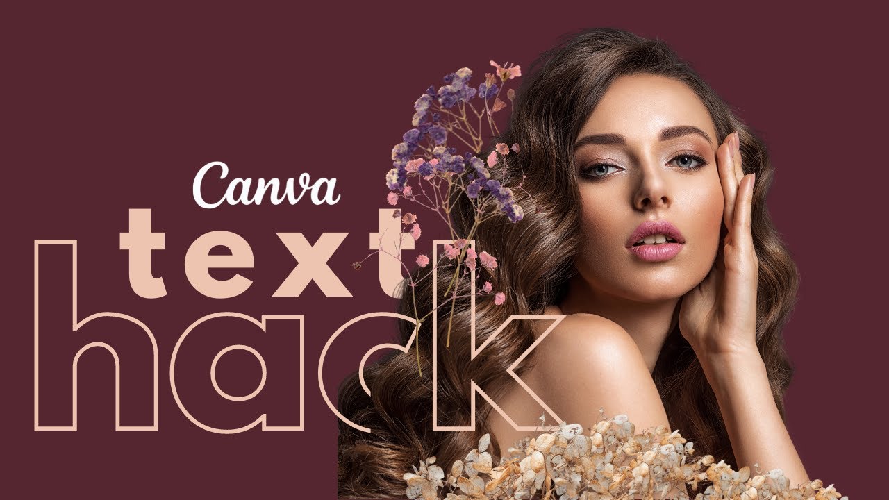 Canva Text Effects Hack You NEED to Know 🤯