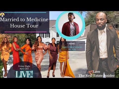 Married to Medicine Cast House Tour | LIVE! with The Real Estate Insider