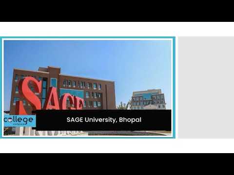 SAGE University, Bhopal