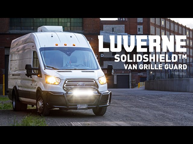 DSI Automotive - LUVERNE 208820 SolidShield Van Grille Guard for Select ...