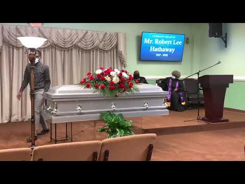 Celebrating The Life Of Mr. Robert Lee Hathaway.