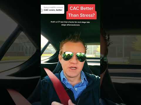 Is a calcium score better than a stress test? What's the difference? #cac #coronary #coronarycalcium