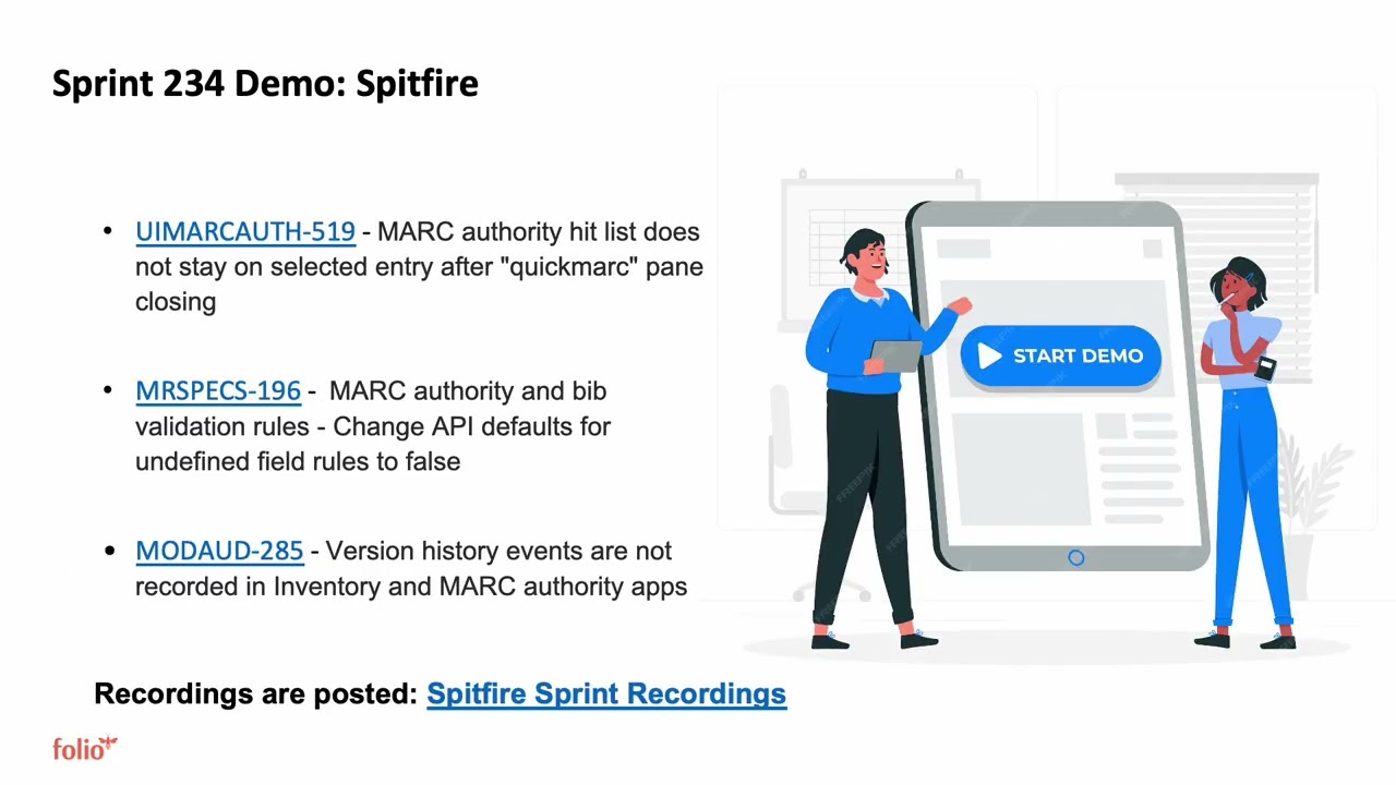 Sprint 234 Spitfire Metadata Management PPT