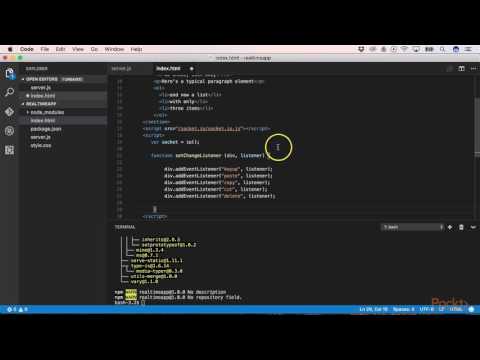 Learn Mastering Node js Using Bi Directional Communication with Socket IO | packtpub com - Mind ...
