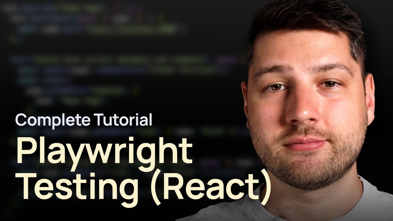 React Testing with Playwright (Complete Tutorial)