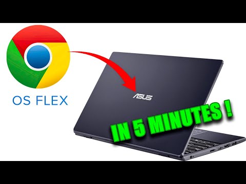 How to Install Chrome OS Flex on an Asus Laptop (PC to Chromebook Conversion)