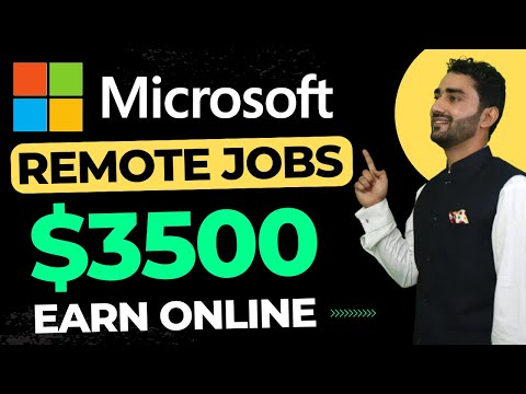 How to Apply Microsoft Jobs || Microsoft careers Remote Jobs, Data entry & Customer service Jobs