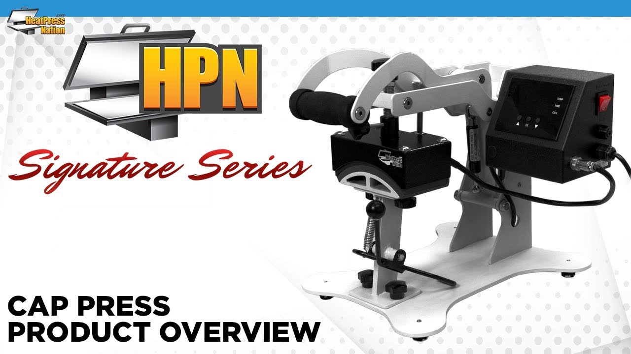 HPN Signature Series Cap Press Heat Transfer Machine - HeatPressNation.com