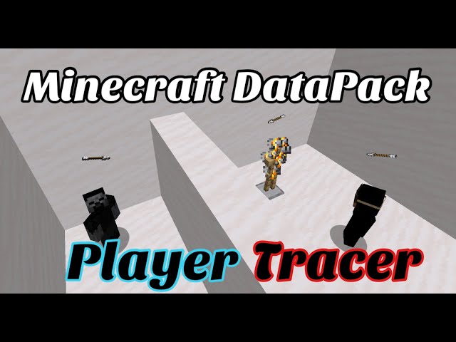 Player Tracer for Minecraft 1.21 Minecraft Data Pack