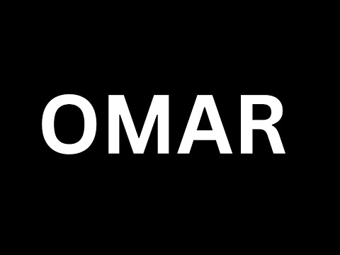 How to Pronounce "Omar in English language? [How to say Omar...?