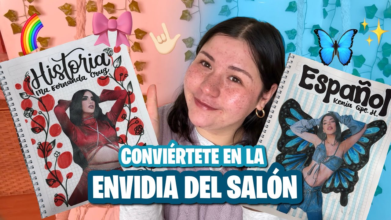 SE LA ENVIDIA DE TU SALÓN HACIENDO PORTADAS BONITAS 🤓♥️🦋