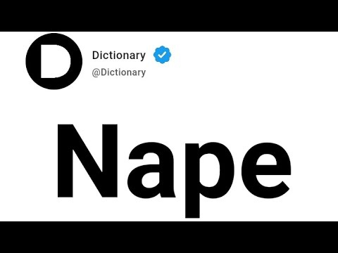 Nape Meaning In English