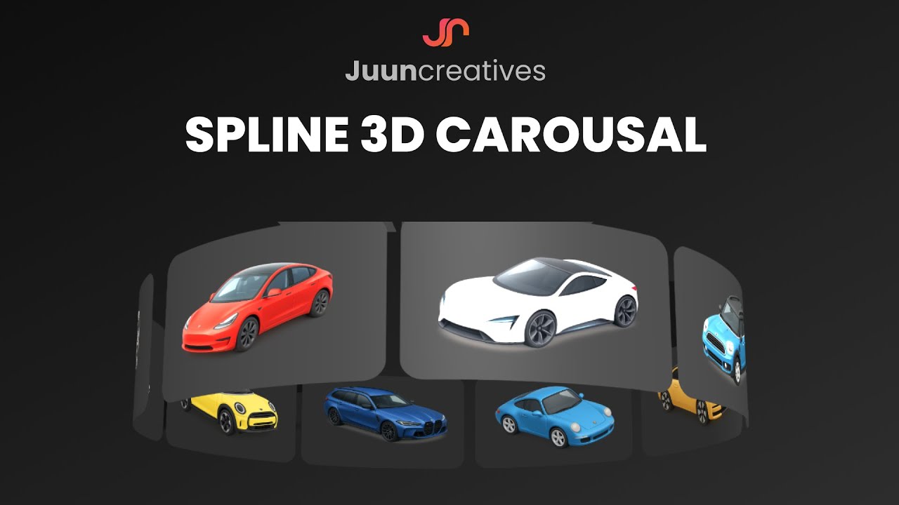 3D CAROUSAL IN SPLINE TOOL