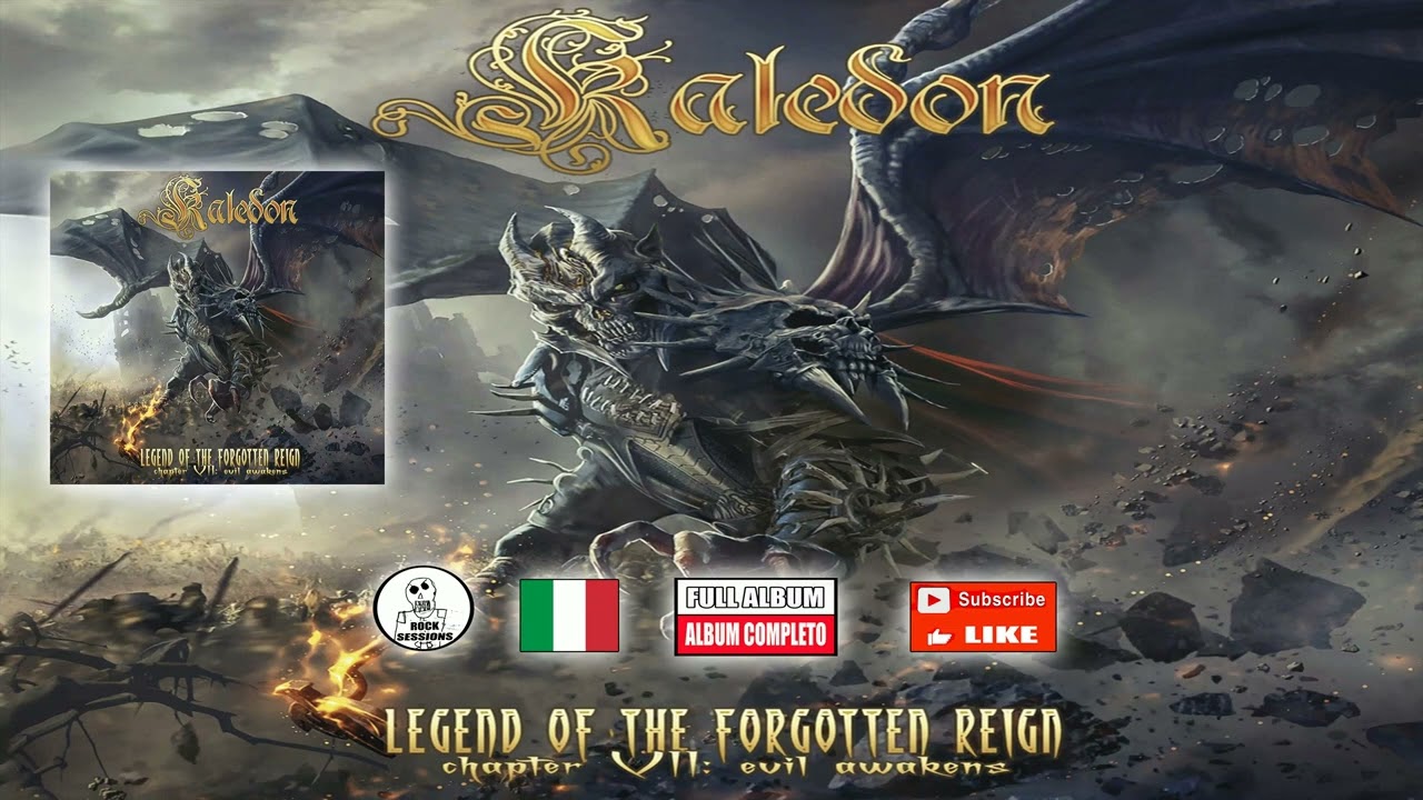 💀 KALEDON - LEGEND OF THE FORGOTTEN REIGN  CHAPTER VII: EVIL AWAKENS | Full Album | Power Metal | HQ