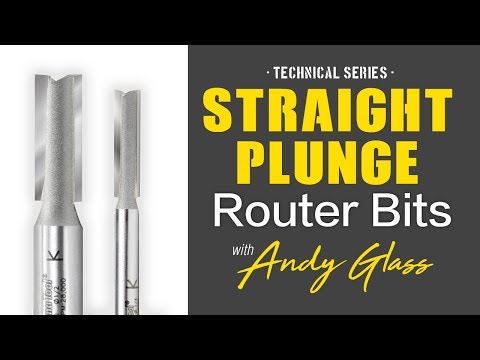 Straight Plunge Router Bit | Amana Tool Technical Series