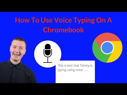 How To Use Voice Typing On A Chromebook