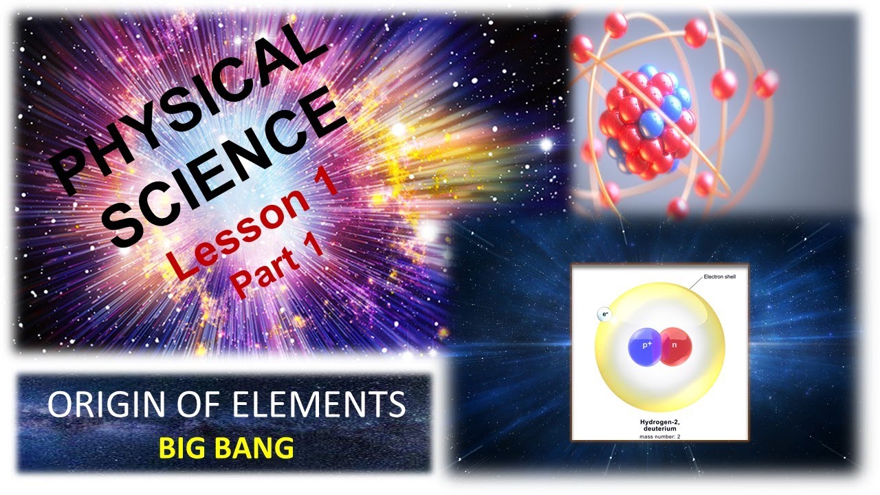 Physical Science - Lesson 1 Part 1