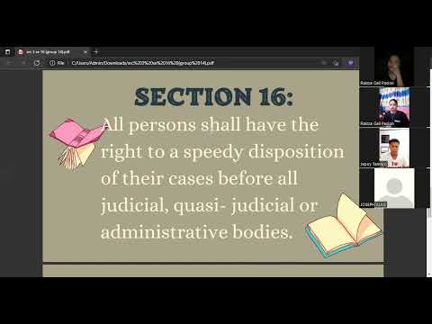 ARTICLE III— SECTION 16