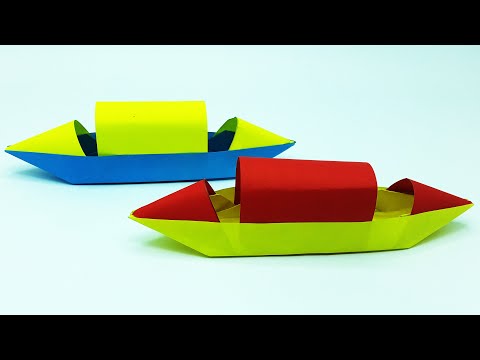 How to Make a Paper Boat | Origami Boat | Origami Step By Step Tutorial ...