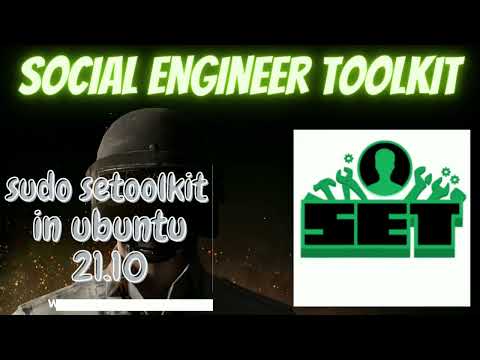 Social Engineering Toolkit in Ubuntu 21.10. (Download & Installation in ubuntu.) with practical.