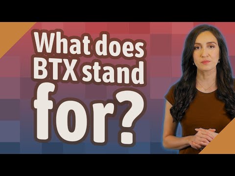 What does BTX stand for?