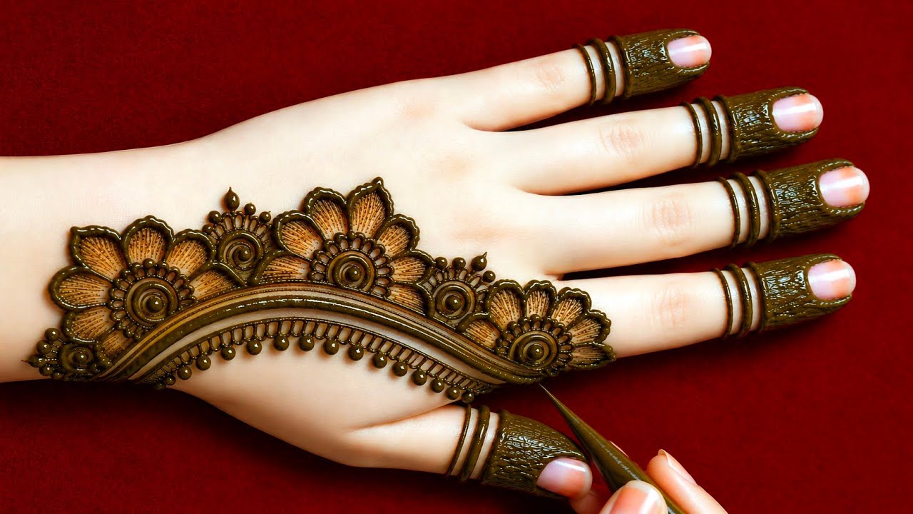 New 2026 simple arabic mehndi designs | Easy mehndi design | mehndi designs | mehndi