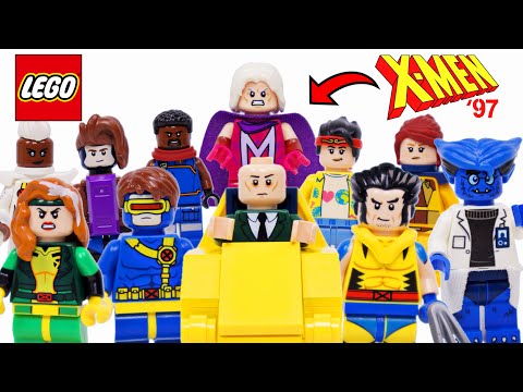 LEGO X-MEN 97 How To Build / Upgrade All Main Characters! 💥
